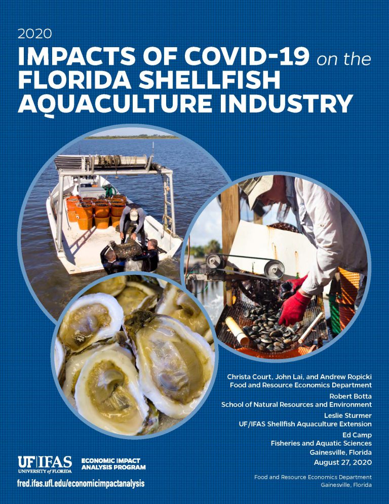 Impacts of COVID-19 on the Florida Shellfish Aquaculture Industry - Florida Shellfish ...